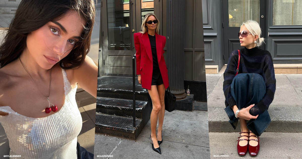 Here’s Why A Pop Of Red Is The Trend Of The Season