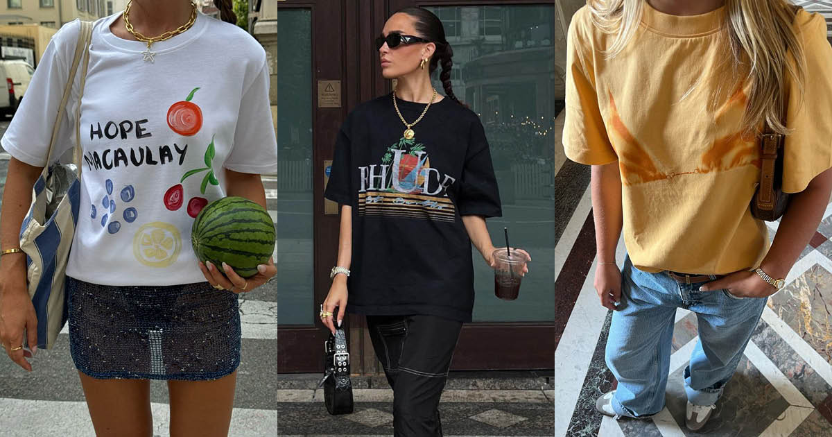 21 Graphic Tees And T-Shirts For Effortless Summer Style